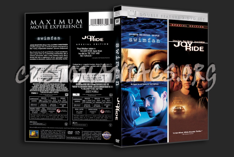 Swimfan Joy Ride Dvd Cover Dvd Covers And Labels By Customaniacs Id
