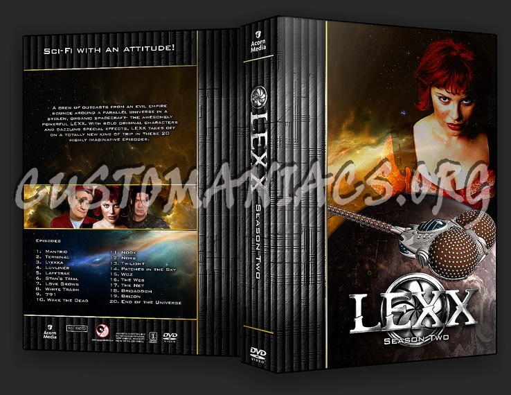 Lexx Tv Collection Dvd Cover Dvd Covers And Labels By Customaniacs Id 128732 Free Download