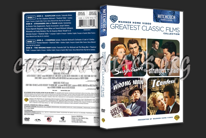Greatest Classic Films Collection Hitchcock Thrillers Dvd Cover Dvd Covers And Labels By