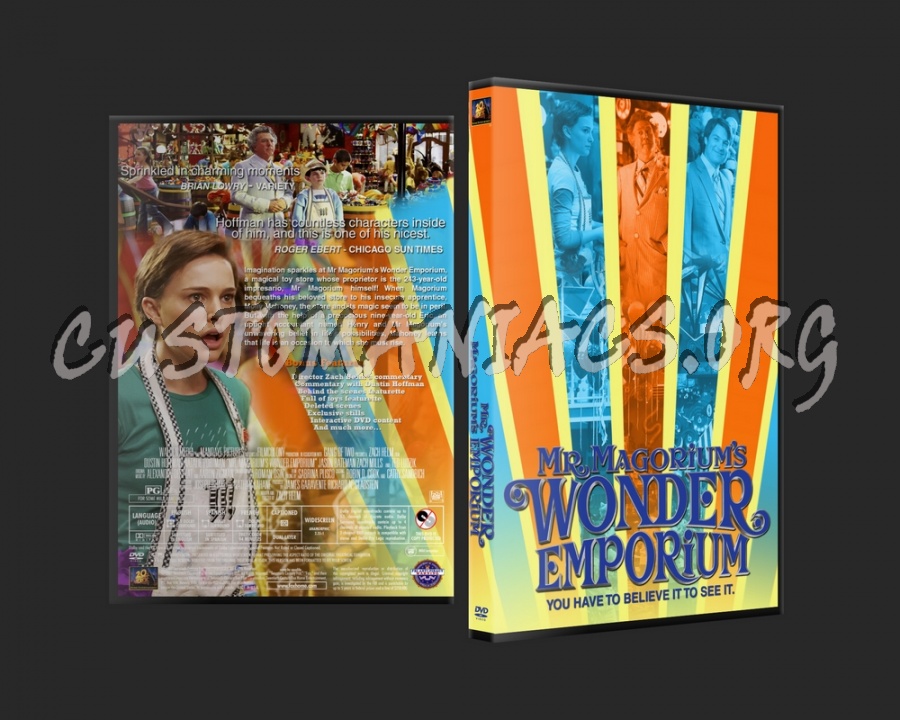 Mr Magoriums Wonder Emporium Dvd Cover Dvd Covers And Labels By