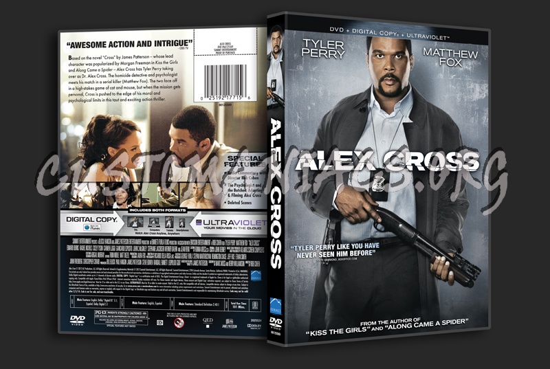 Alex Cross Dvd Cover Dvd Covers And Labels By Customaniacs Id 190449 Free Download Highres Dvd