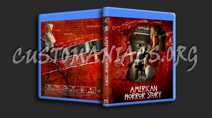 American Horror Story Season One Blu Ray Cover Dvd Covers And Labels By