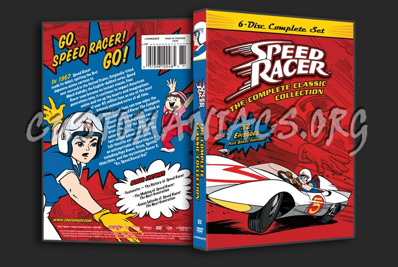 Speed Racer The Complete Classic Collection Dvd Cover Dvd Covers And Labels By Customaniacs Id