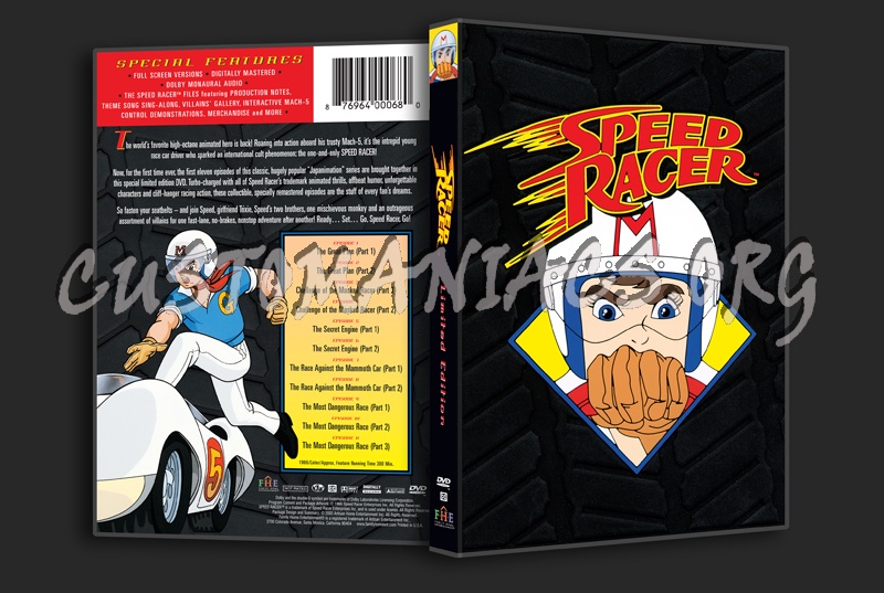 Speed Racer Dvd Cover Dvd Covers And Labels By Customaniacs Id 221248