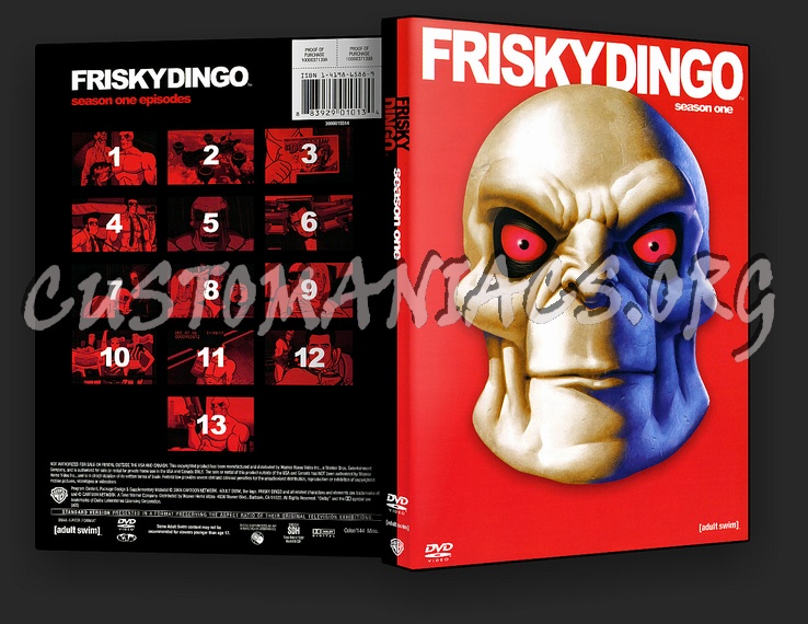 Frisky Dingo Season One Dvd Cover Dvd Covers And Labels By Customaniacs Id 41248 Free Download